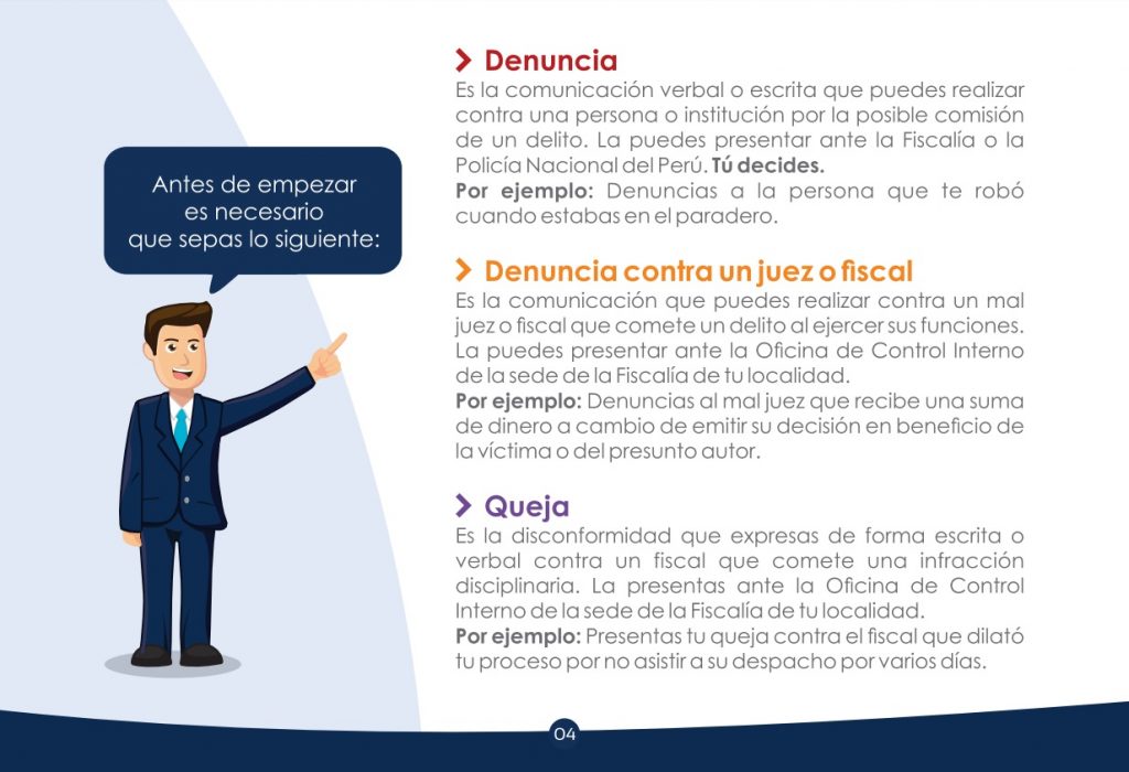 Descarga en PDF la «Guía del denunciante» | LP