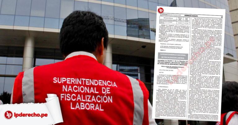 Sunafil: Aprueban protocolo sobre inspección del trabajo (versión 2 ... Sunafil: Aprueban protocolo sobre inspección del trabajo (versión 2 ...