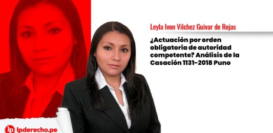 Leyla Ivon Vilchez Guivar de Rojas, Autor en LP