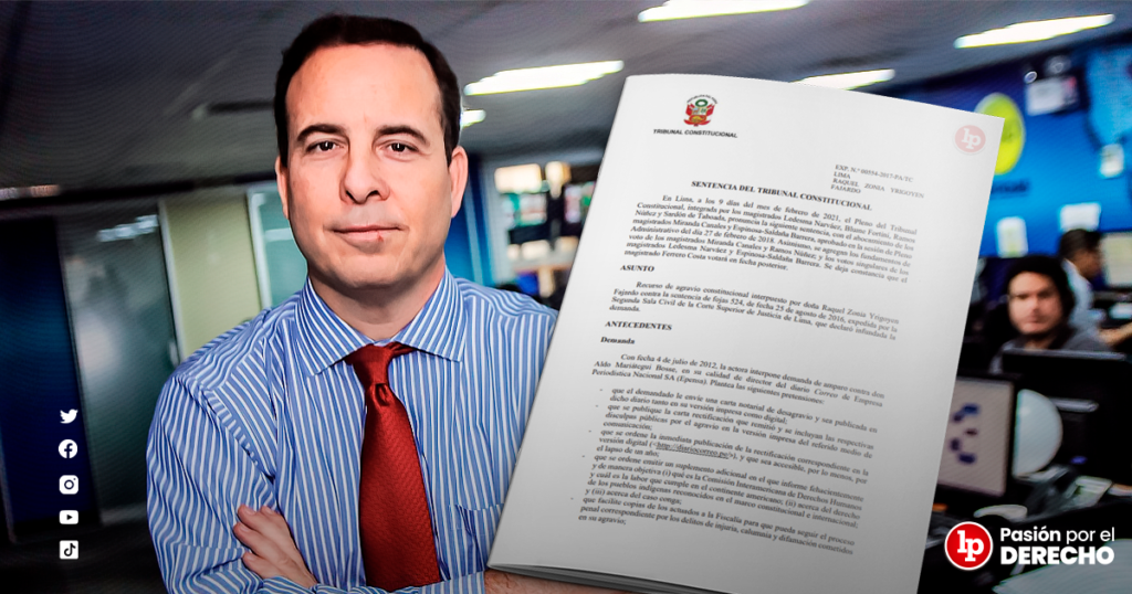 ¿Qué dijo el TC sobre los «personajes con notoriedad pública» y el ...