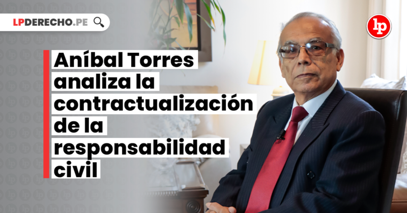 [VÍDEO] Aníbal Torres analiza la contractualización de la ...