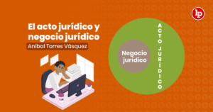 Acto jurídico y negocio jurídico, bien explicado por Aníbal Torres Vásquez | LP