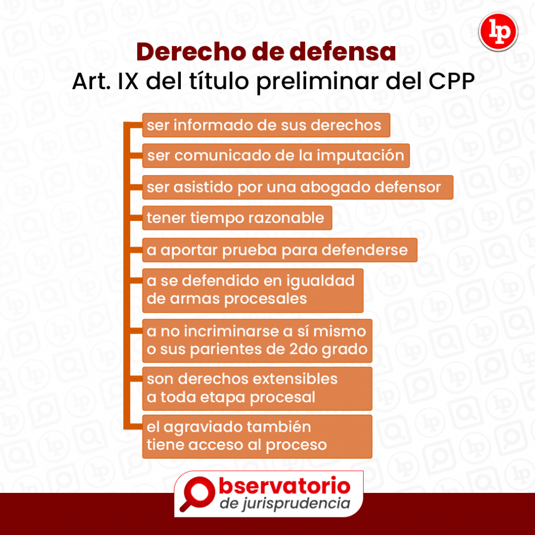 Jurisprudencia del artículo IX del Código Procesal Penal.- Derecho de ...