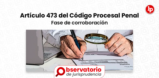 corroboración del delito Archivos | LP