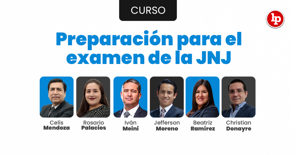 Curso de preparación para el examen de la JNJ (selección y nombramiento de jueces y fiscales ...