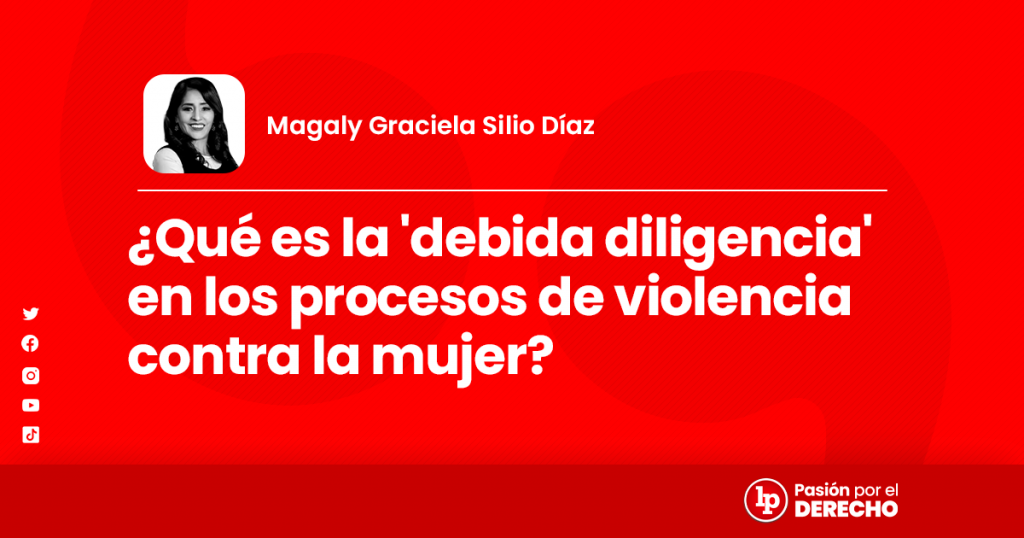 ¿Qué es la 'debida diligencia' en los procesos de violencia contra la mujer? | LP
