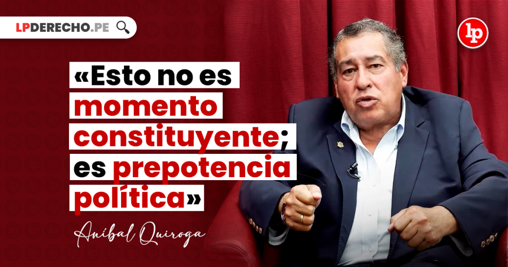 [vÍdeo] «esto No Es Momento Constituyente Es Prepotencia Política
