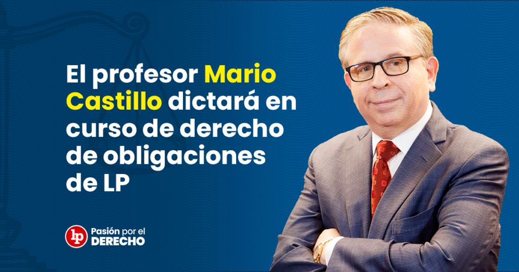 ÚLTIMO: El profesor Mario Castillo dictará en curso de derecho de ...