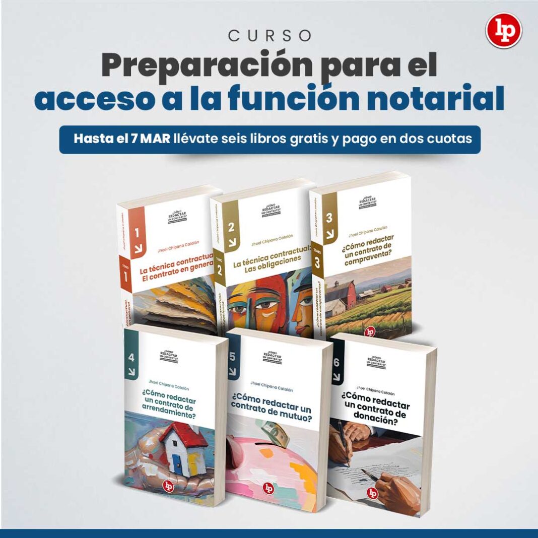 Curso de preparación para el acceso a la función notarial. Inicio: 12 de marzo de 2024. - Virtual LP
