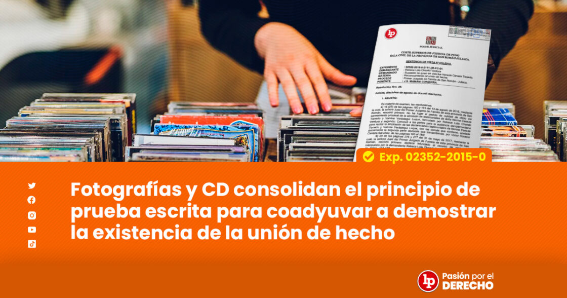 Fotografías y CD consolidan el principio de prueba escrita para ...