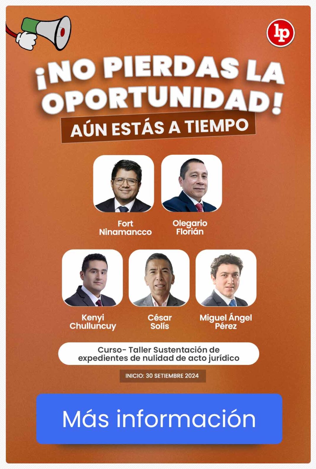 Clases de ineficacia del acto jurídico | LP