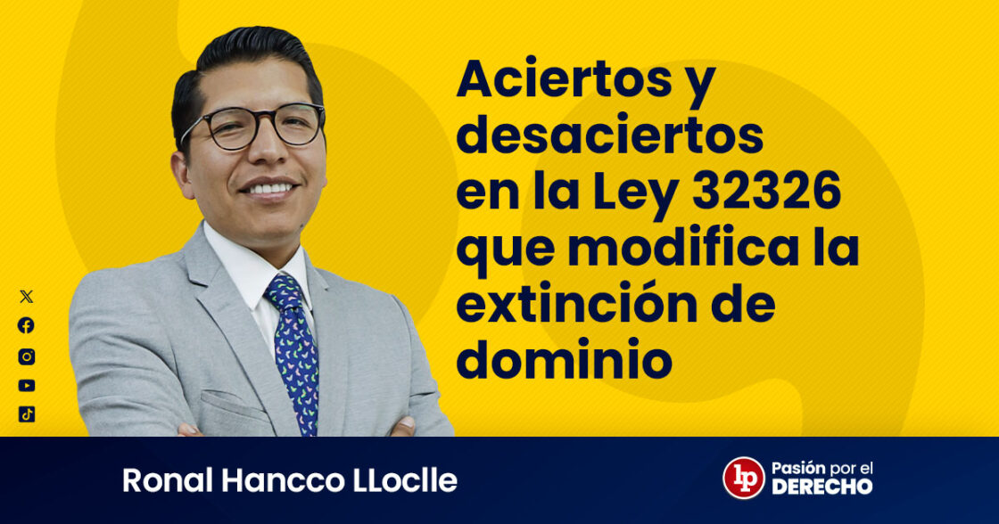 Aciertos y desaciertos en la Ley 32326 que modifica la extinción de ...
