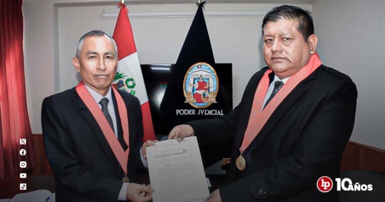Exministro de Castillo, Walther Ayala, juró como juez superior de la Corte de Pasco | LP