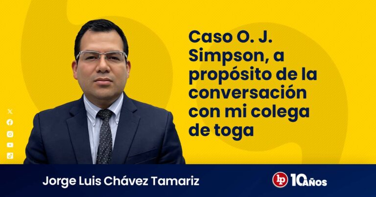 Caso O. J. Simpson, a propósito de la conversación con mi colega de ...