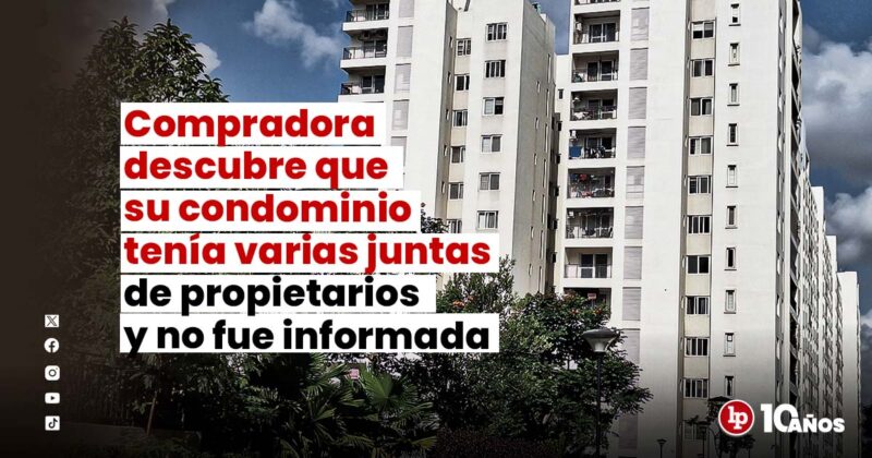 Compradora descubre que su condominio tenía varias juntas de ...