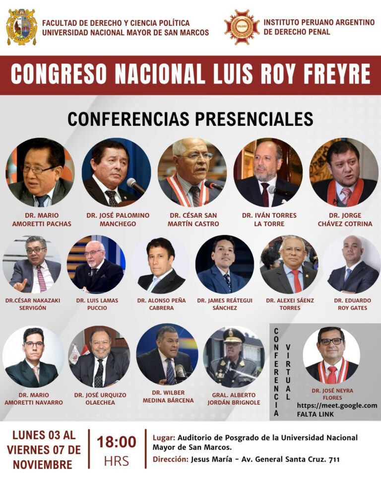 Congreso Nacional Luis Roy Freyre | LP